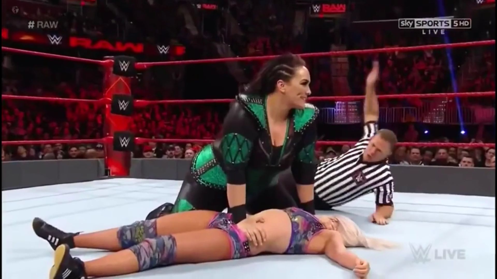 Remember when Nia Jax squashed Ray Lyn in the time it took me to make this post? | Scrolller