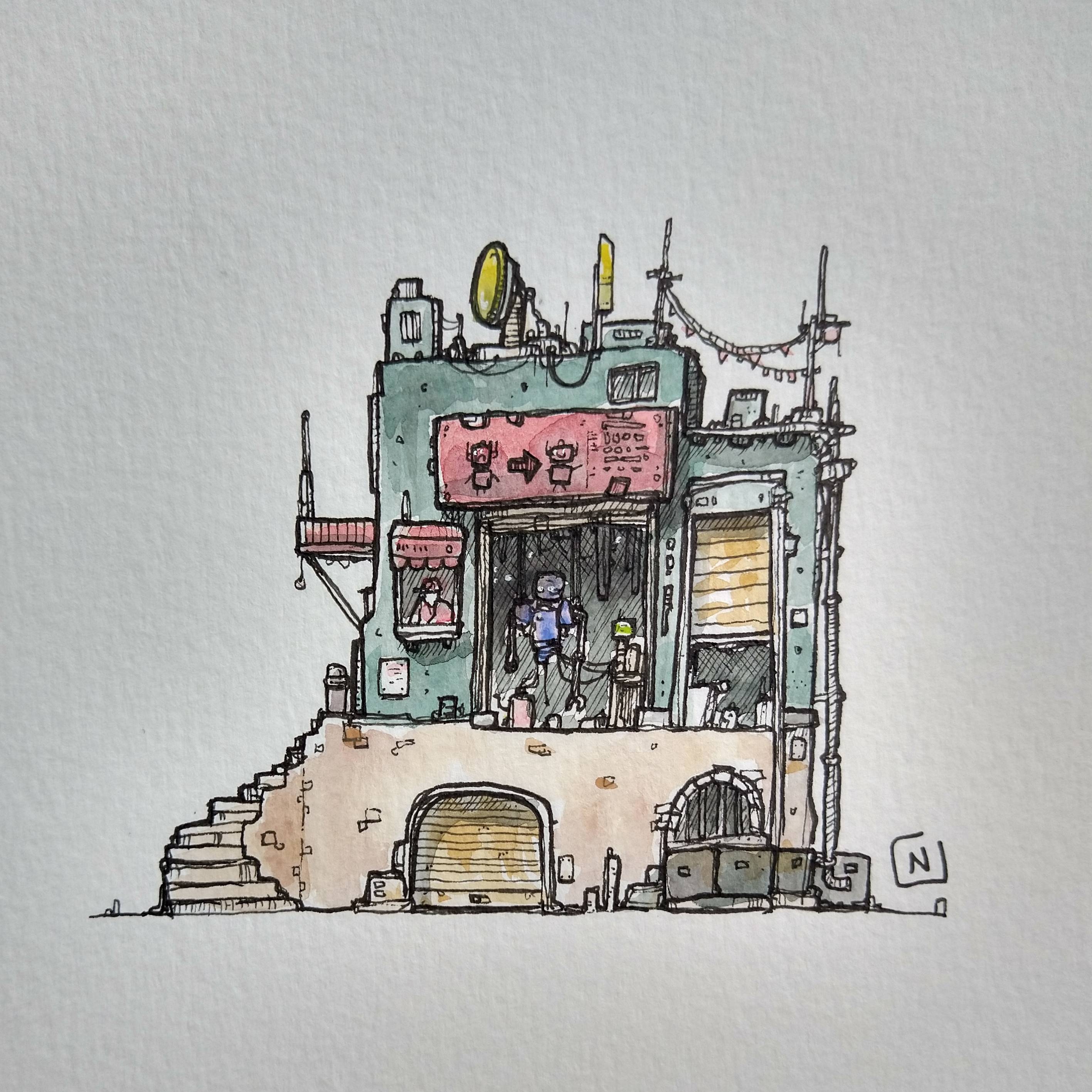 Repair Shop Scrolller