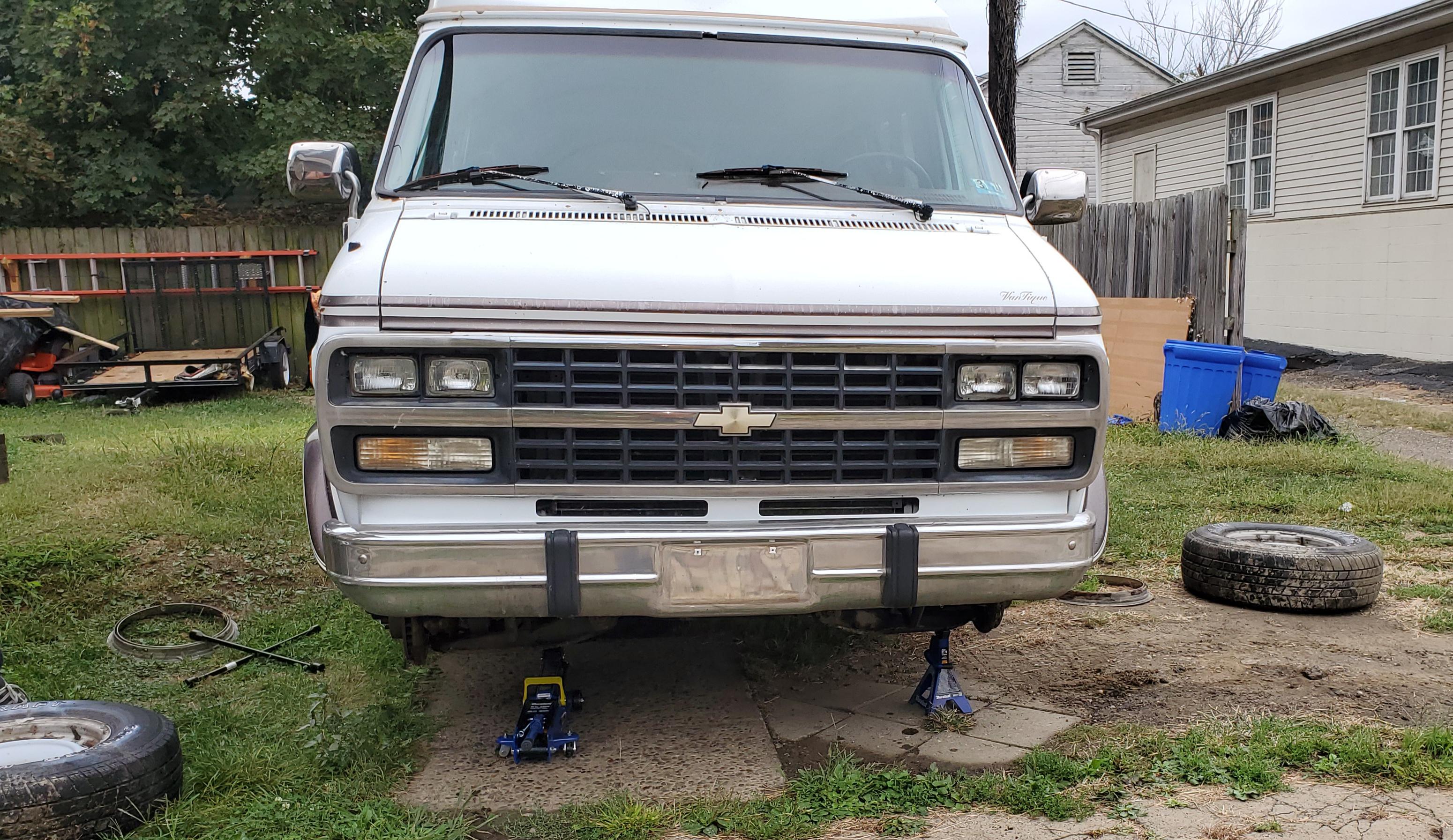 Replacing tires the hard way lol. Two at a time lol | Scrolller