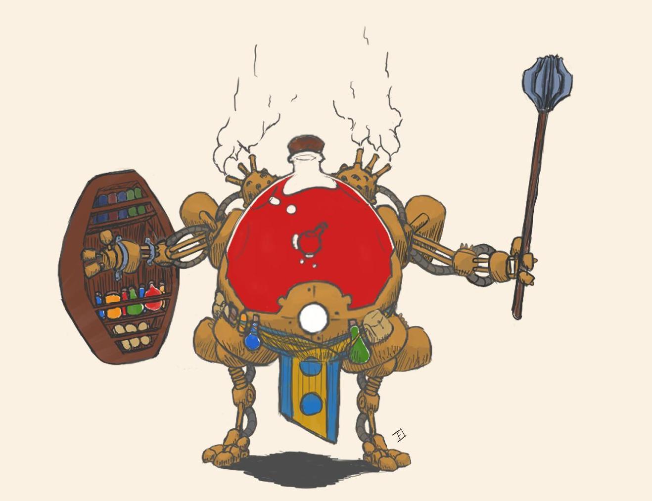 [RF] Potion, Warforged Life Cleric | Scrolller