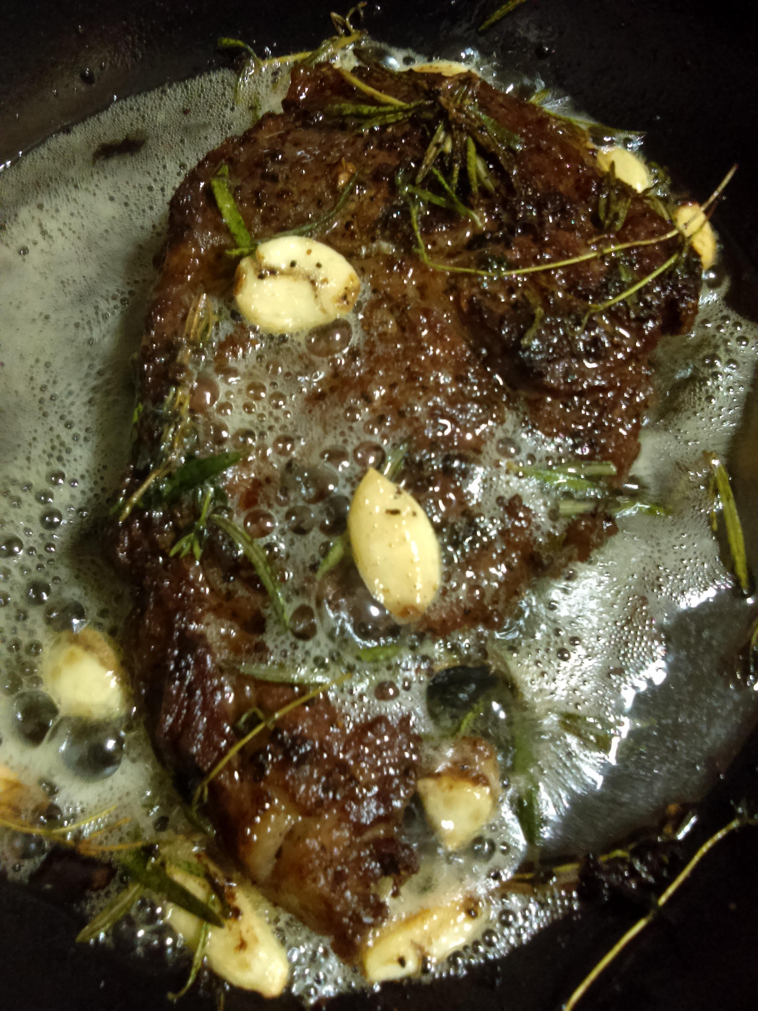 Ribeye dinner tonight. | Scrolller