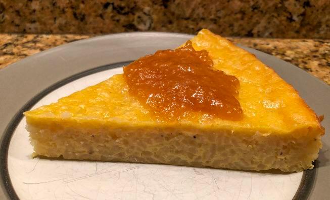 Rice Pudding Cake With Mango Caramel. | Scrolller