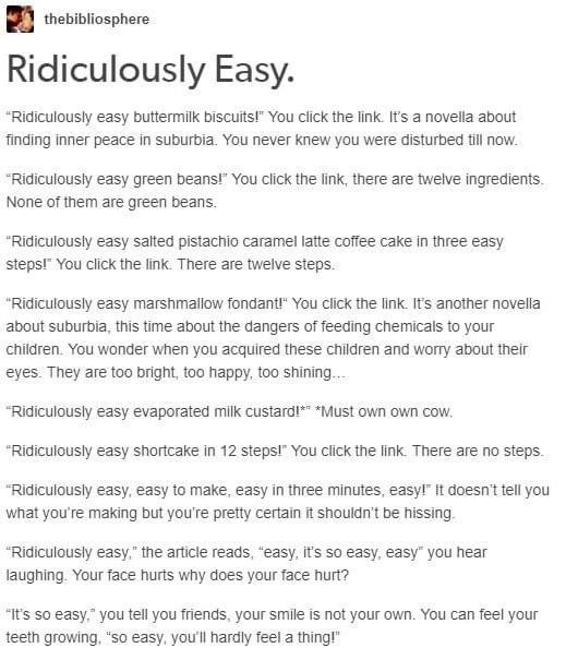 Ridiculously Easy | Scrolller