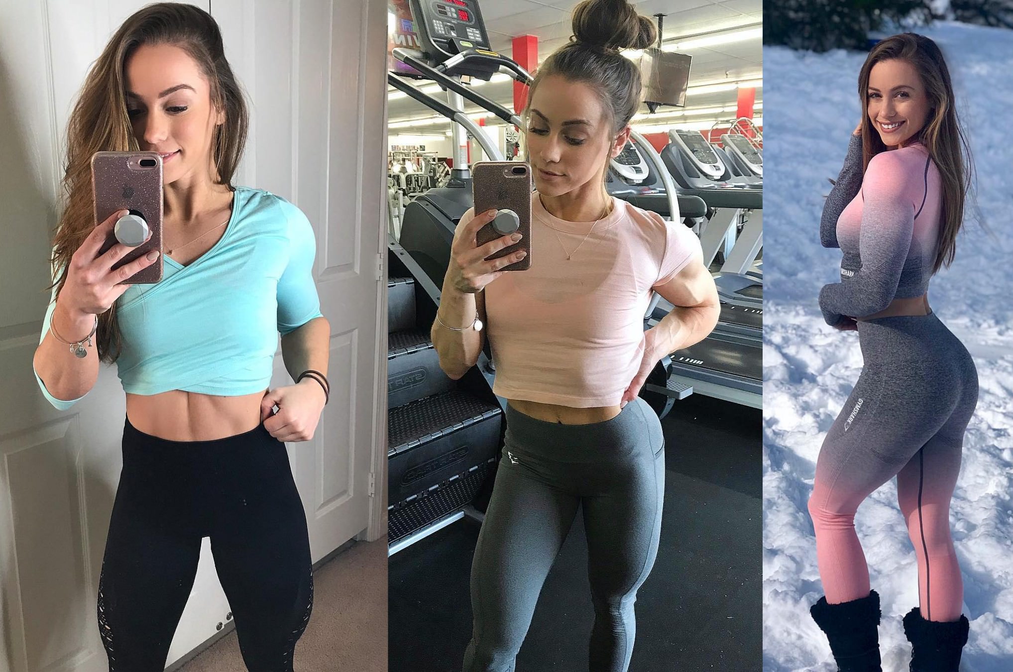 Ridiculously photogenic fitness competitor Lauren Findley | Scrolller