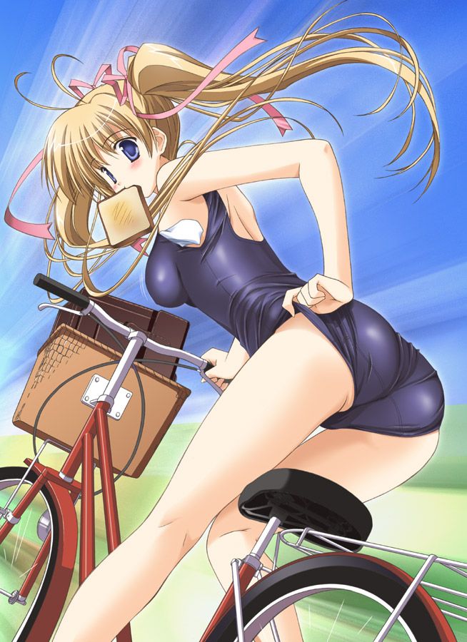 Riding her bicycle | Scrolller