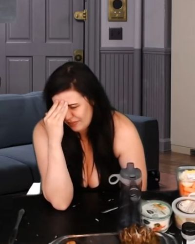 Right Before She Had a Sensory Overload (from veggie mukbang) | Scrolller