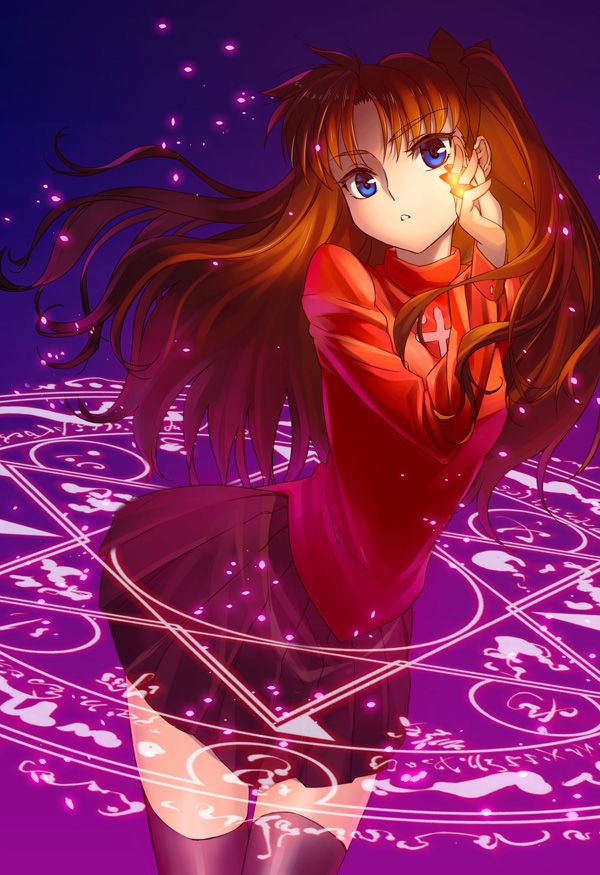 Rin with Magic Circle | Scrolller