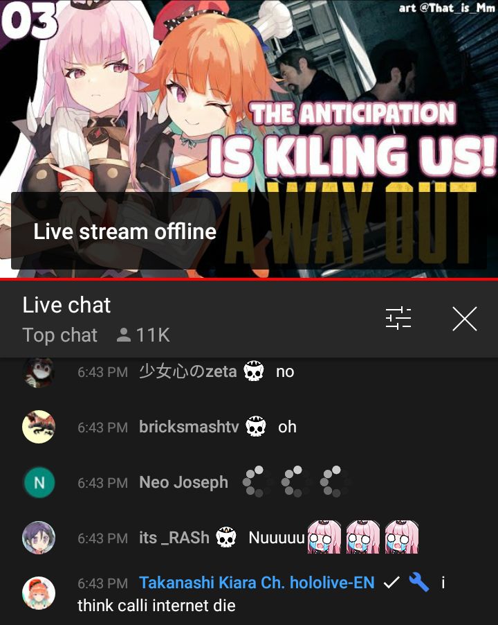 RIP Calli's Internet | Scrolller