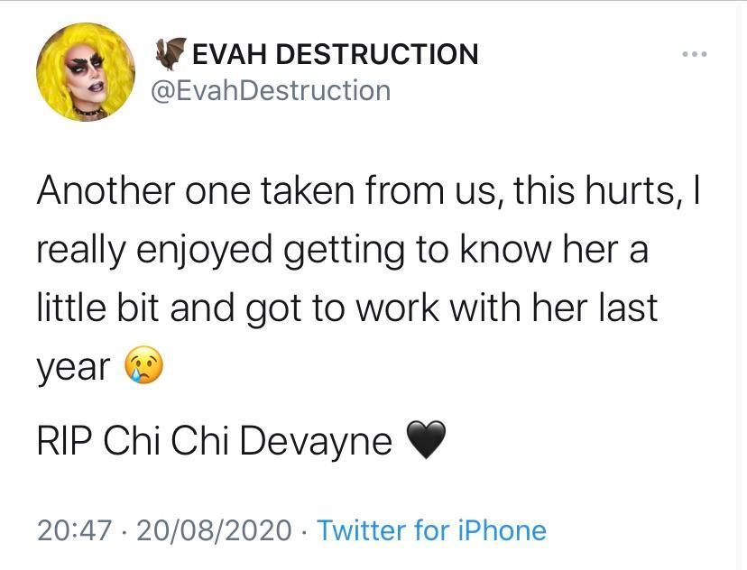 RIP Chi Chi Devayne | Scrolller