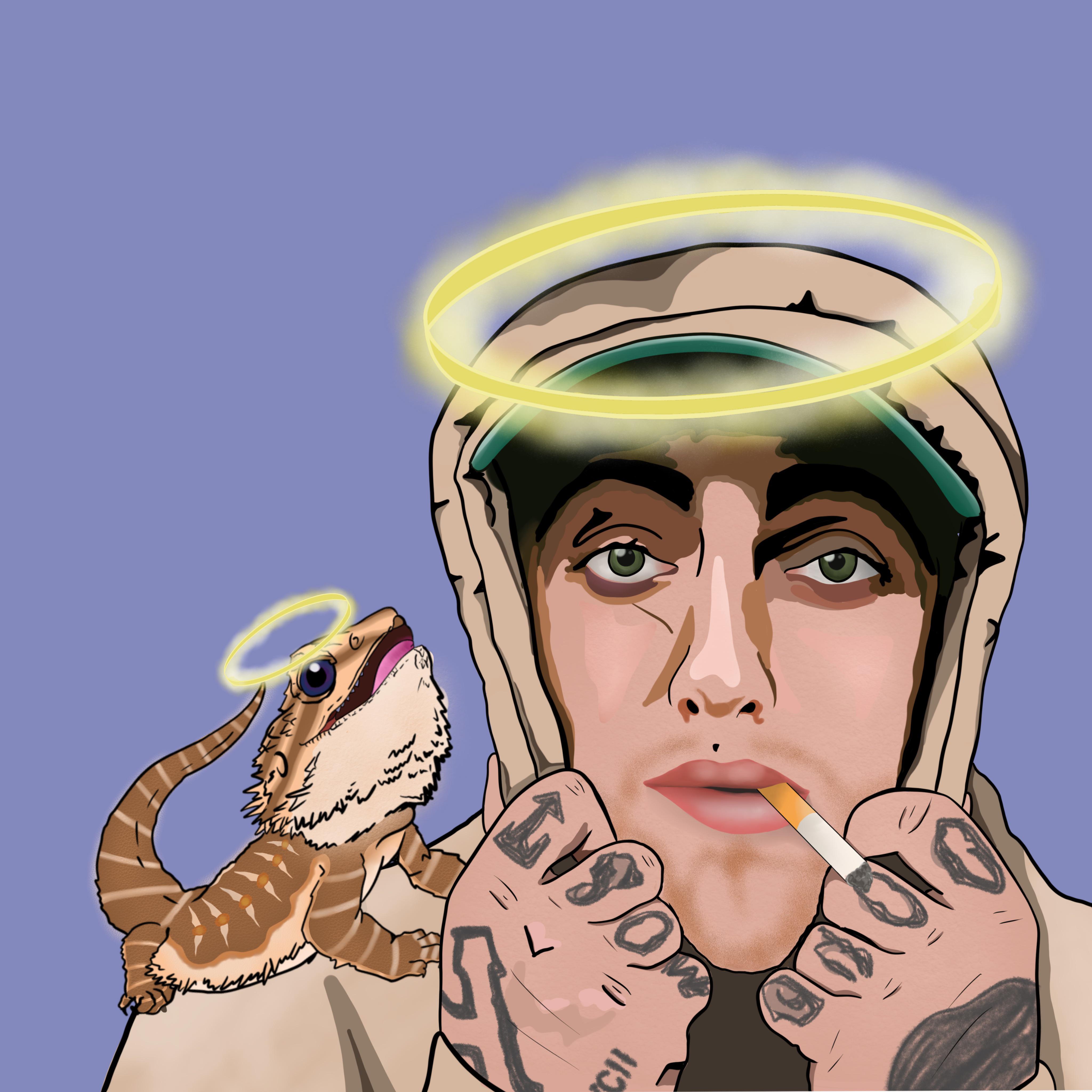 RIP Tonka and Mac, me, Procreate, 2020 | Scrolller