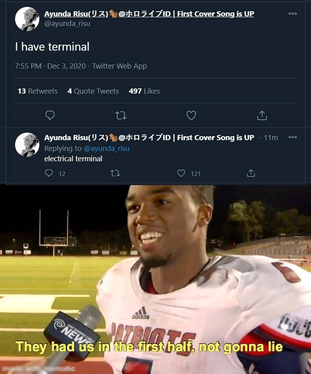 Risu back at it again | Scrolller