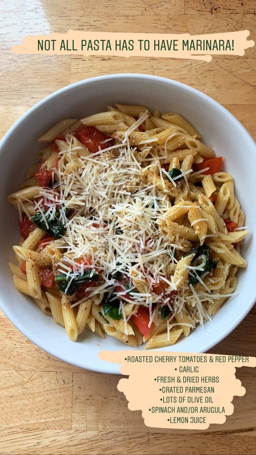 Roasted vegetable pasta! | Scrolller