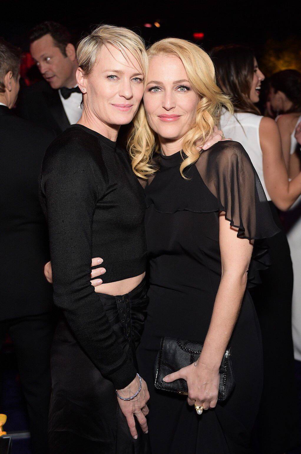 Robin Wright, 51 and Gillian Anderson, 50 | Scrolller