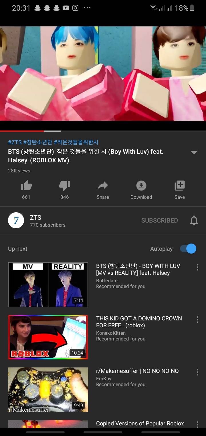 Roblox bts anyone? | Scrolller