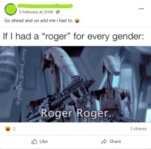"Roger Roger" | Scrolller