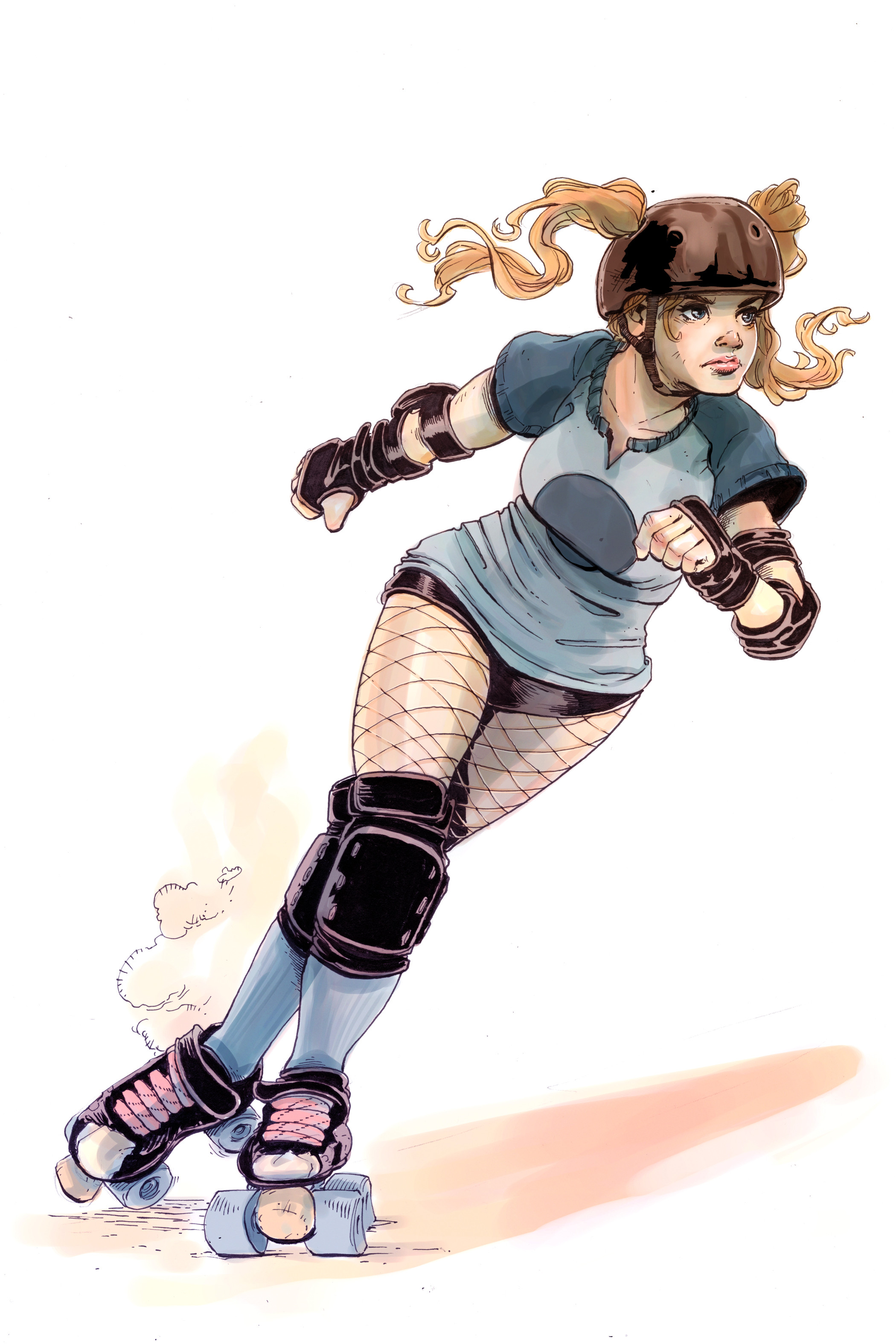 Roller Derby by Vincent Riley | Scrolller