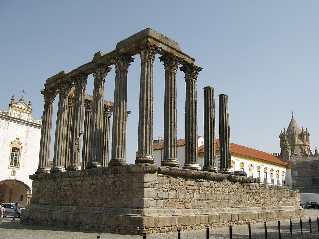 Roman Temple of Evora - Portugal | Scrolller