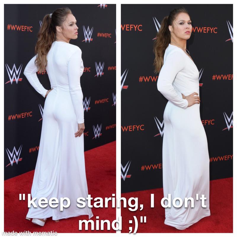 Ronda is here for your viewing pleasure. | Scrolller