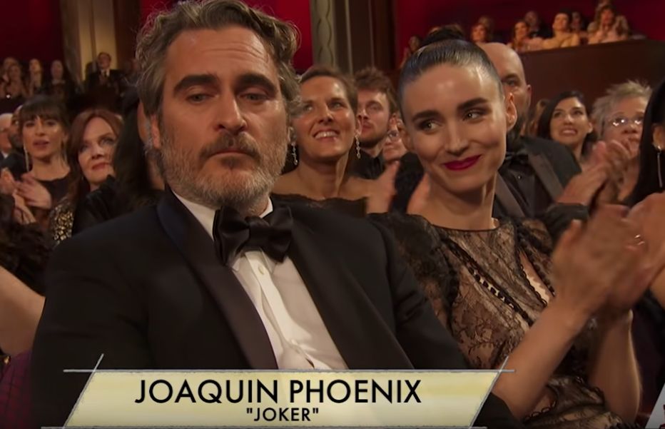 Rooney Mara mirin' her Fiance at the Oscars | Scrolller