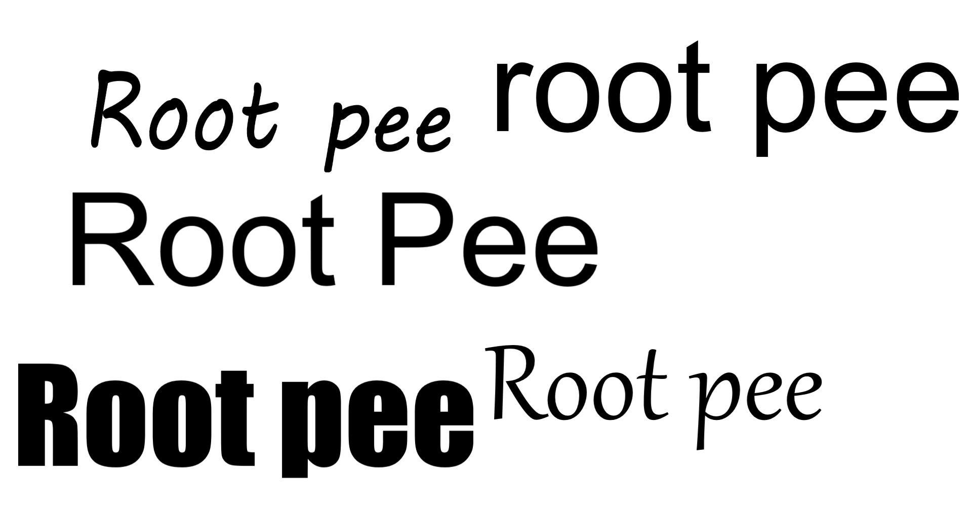 Root Pee | Scrolller