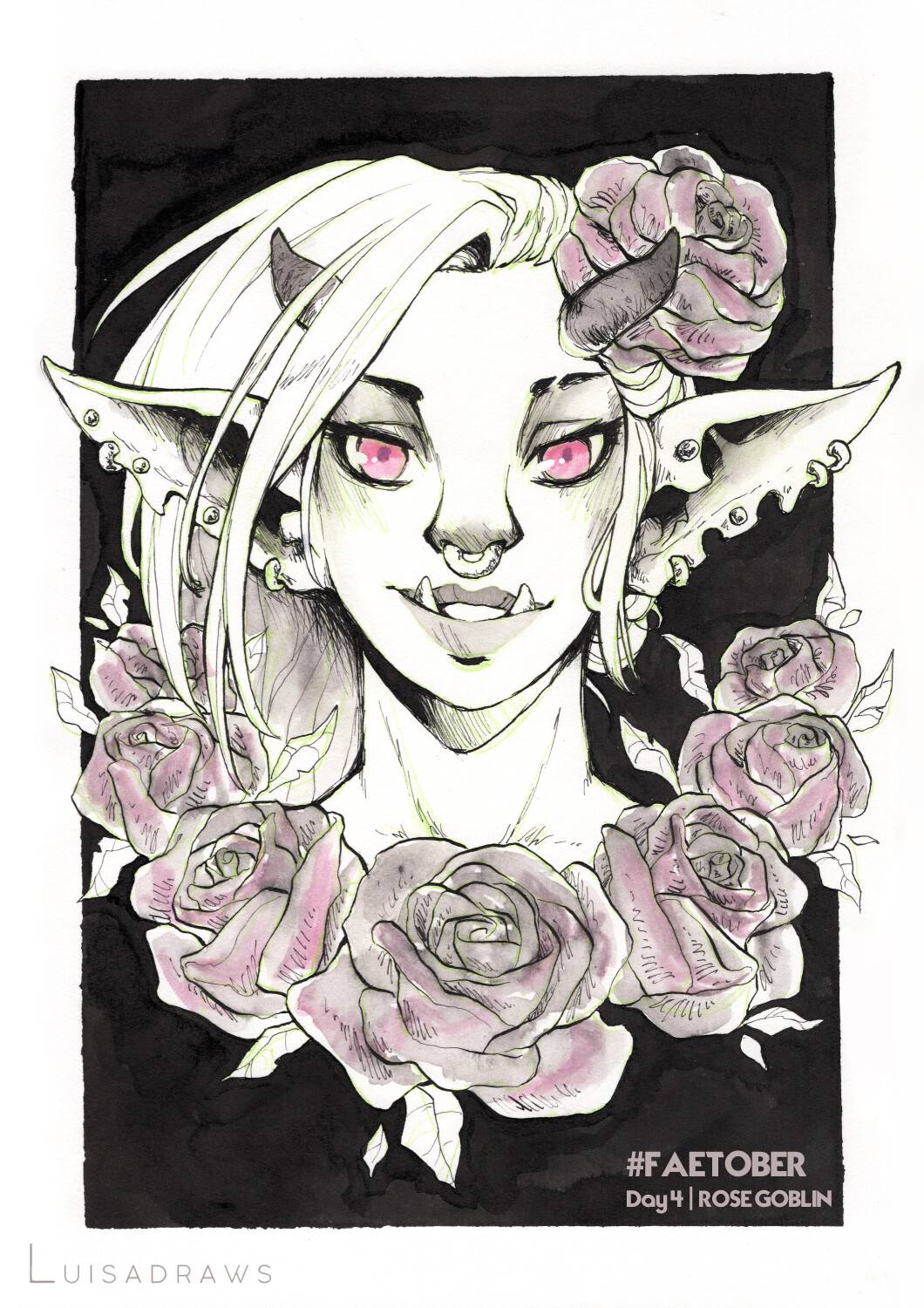 Rose Goblin by Luisa Draws | Scrolller