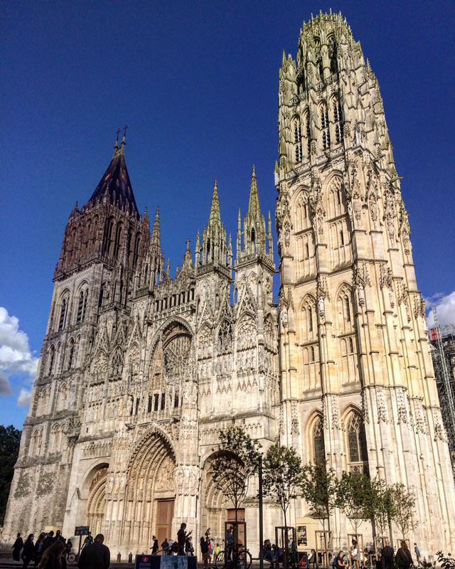 Rouen cathedral - Its gothic flamboyancy was absolutely breathtaking | Scrolller