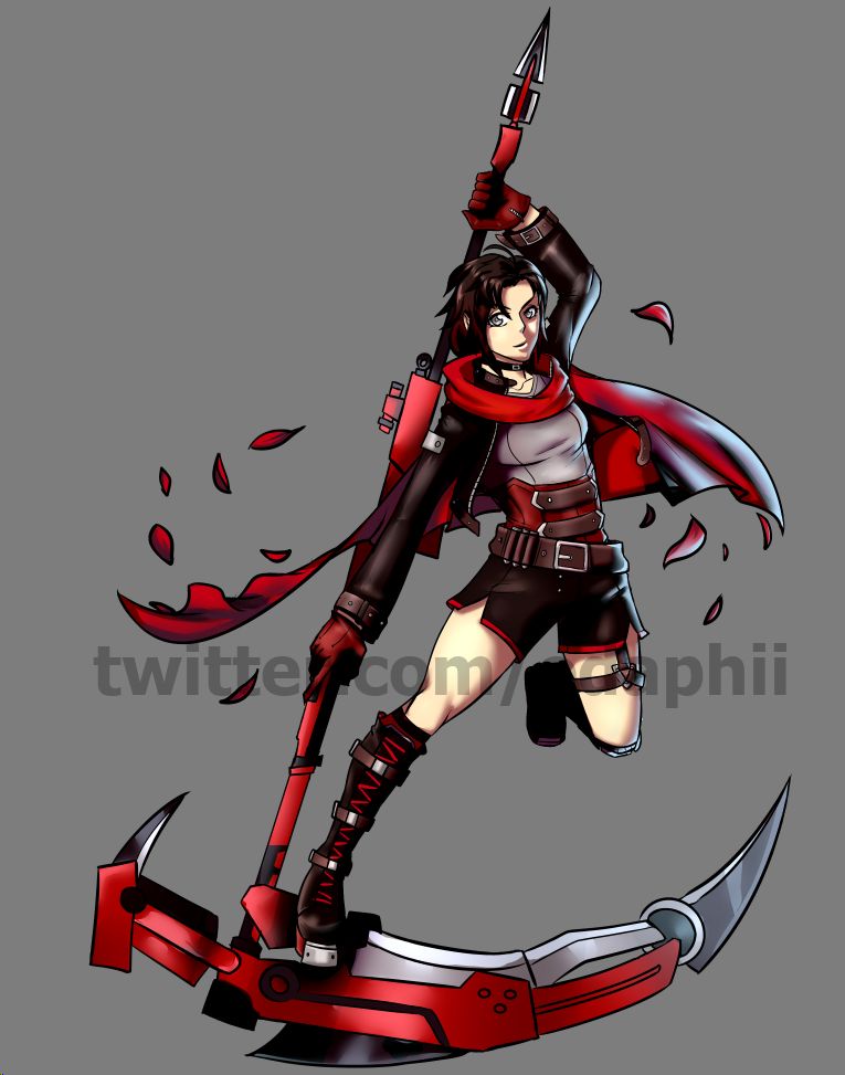 RWBY Redesigns 1/4 - Ruby Rose! | Scrolller