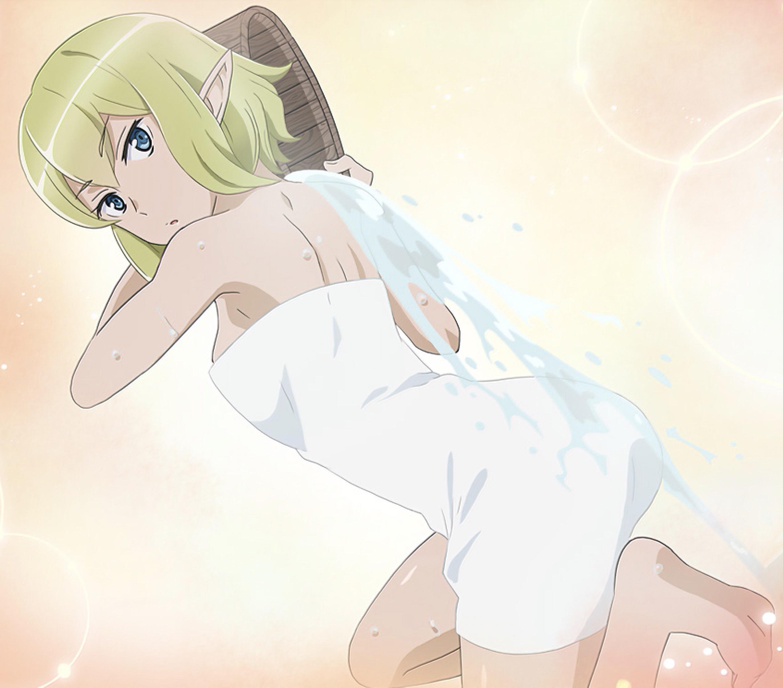 Ryuu in a Onsen | Scrolller