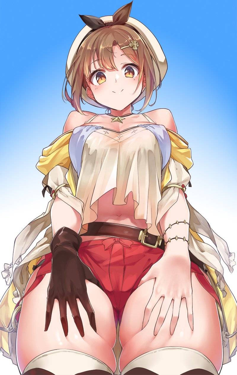 Ryza Thighs. [Atelier Series] (konnyaku) | Scrolller