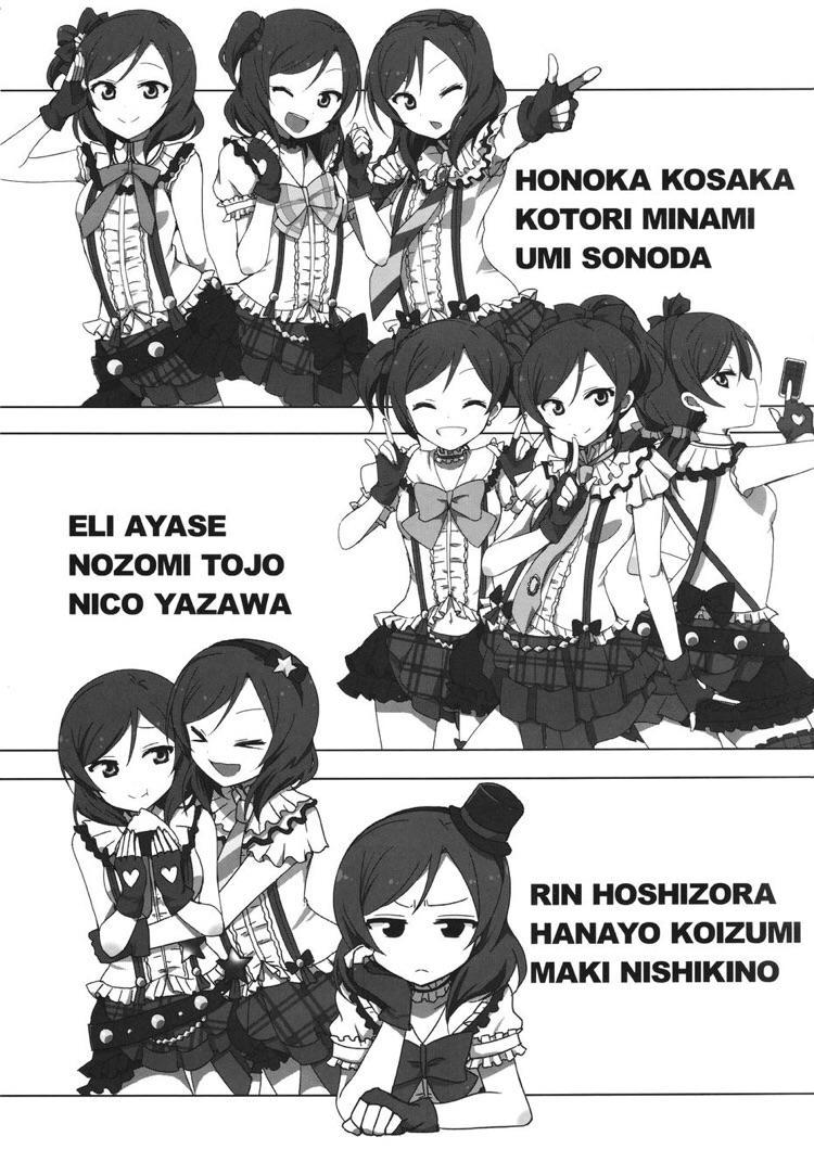 μ’s looks different | Scrolller