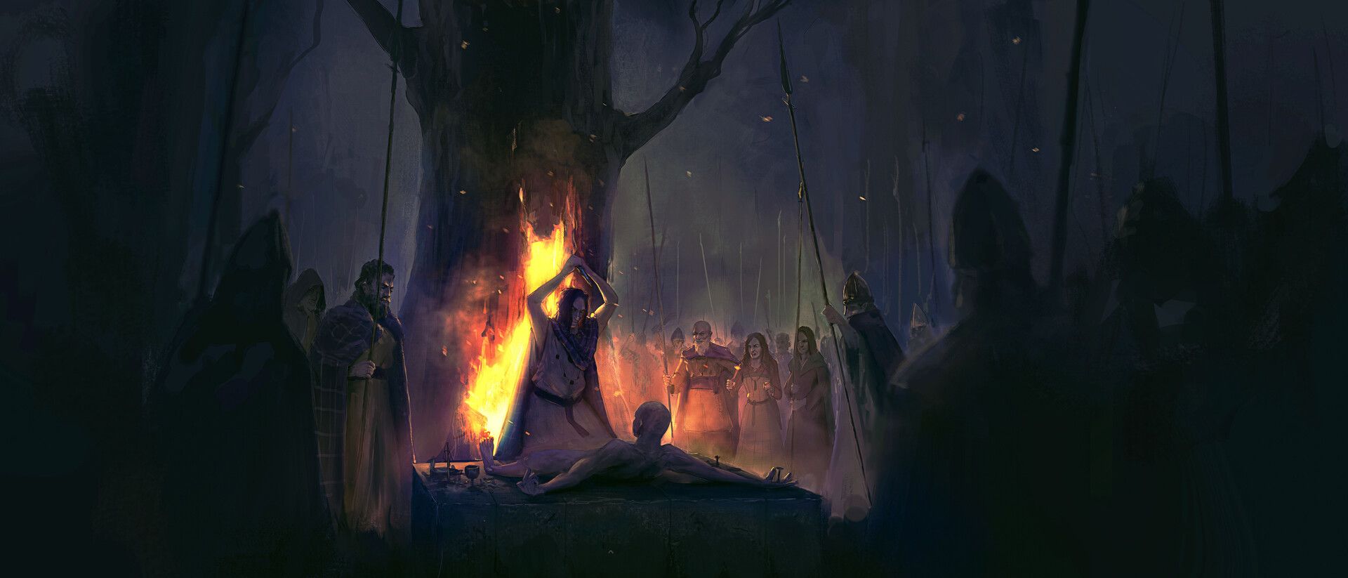 Sacrifice Ritual by Lowe Linde | Scrolller