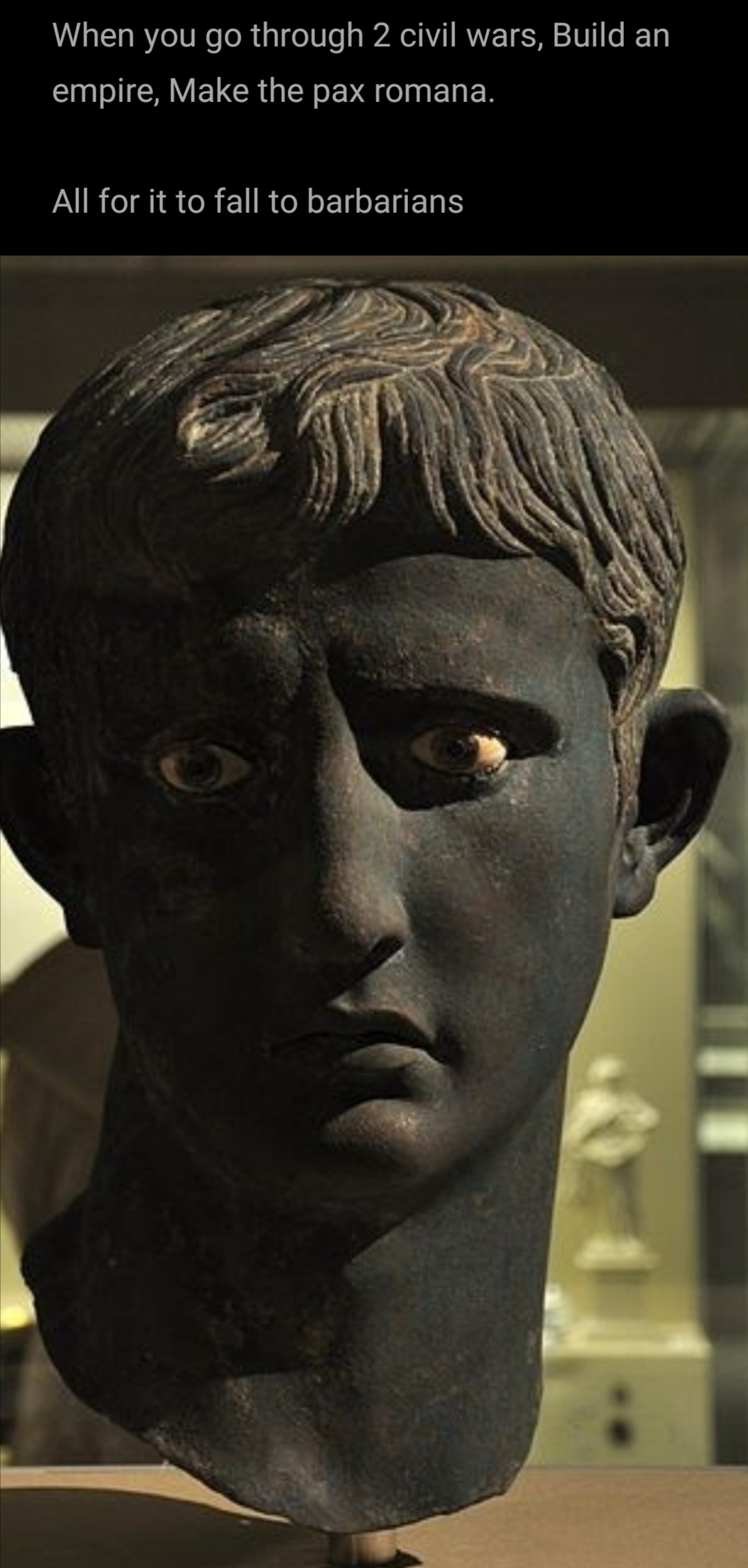 Sad Augustus noises | Scrolller