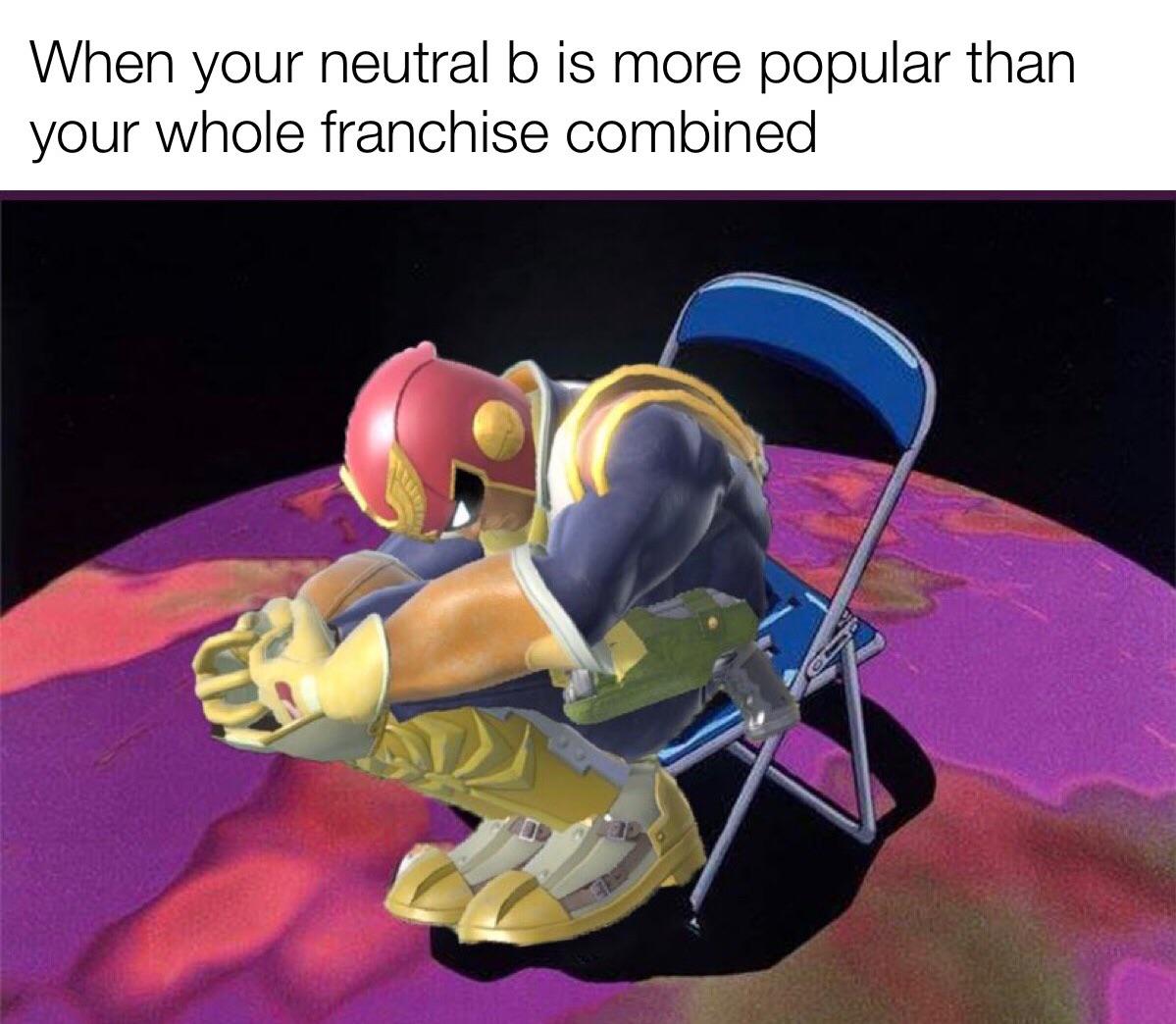 *sad captain falcon noises* | Scrolller