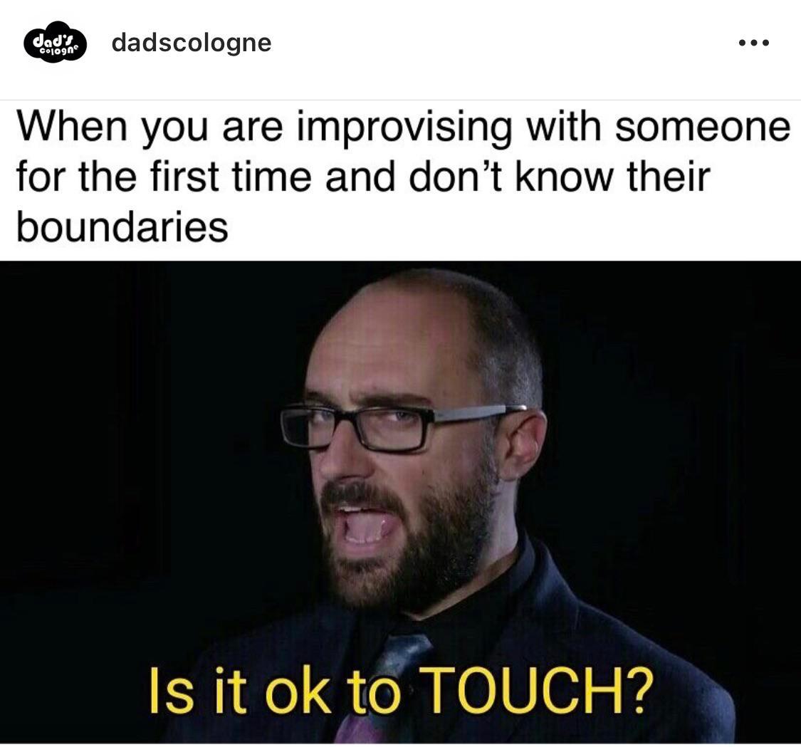 Safe space, don’t touch my face! | Scrolller