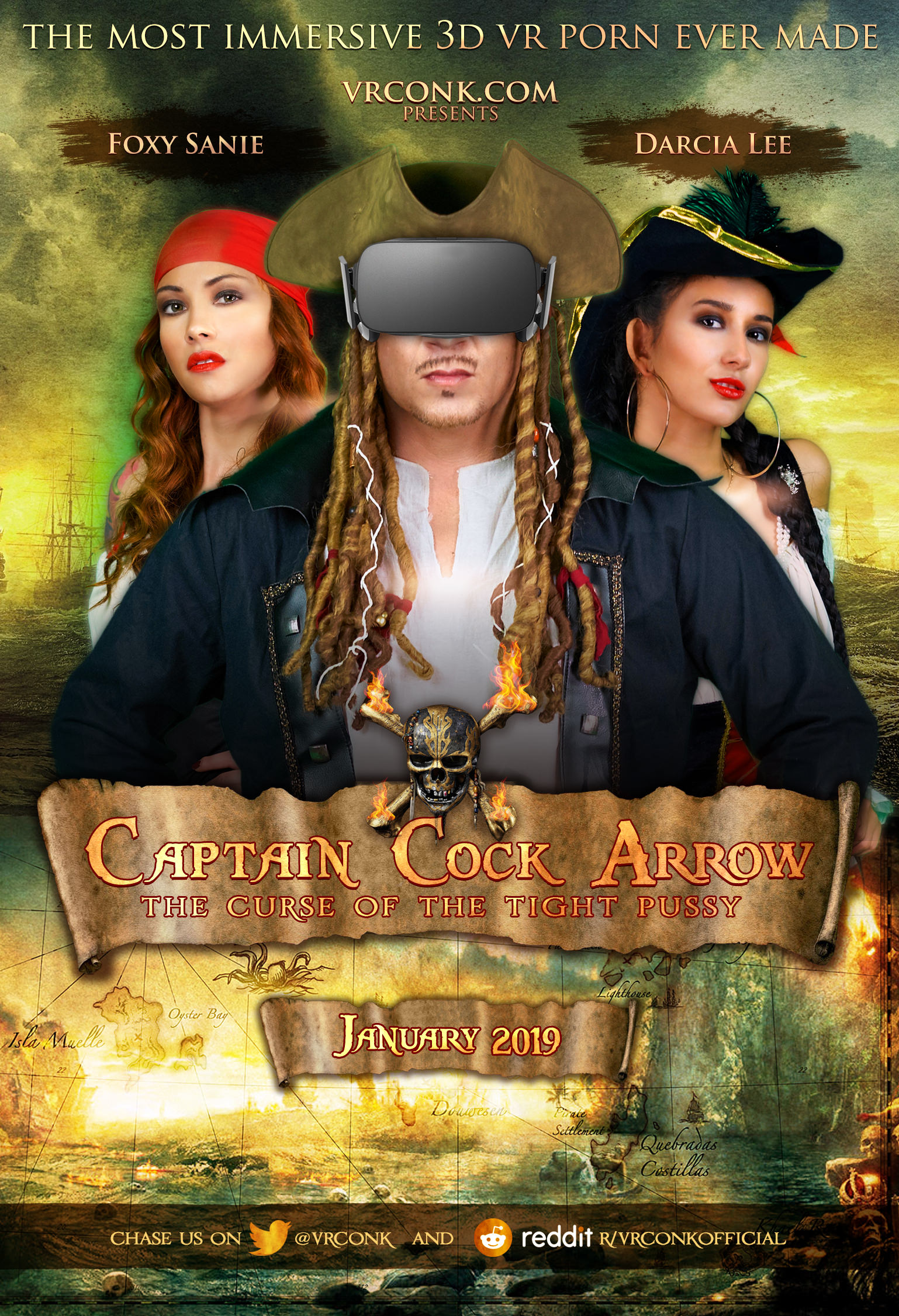 Sail with us to experience the new adventure in vr porn,check our site www.vrconk.com and r ...