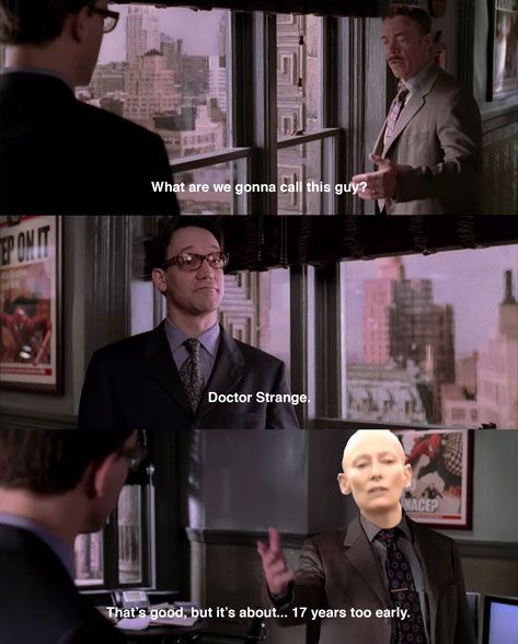 Sam Raimi referencing movies he hasn't even directed yet | Scrolller