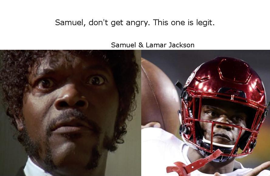 Samuel L, dont get angry, this one is legit | Scrolller