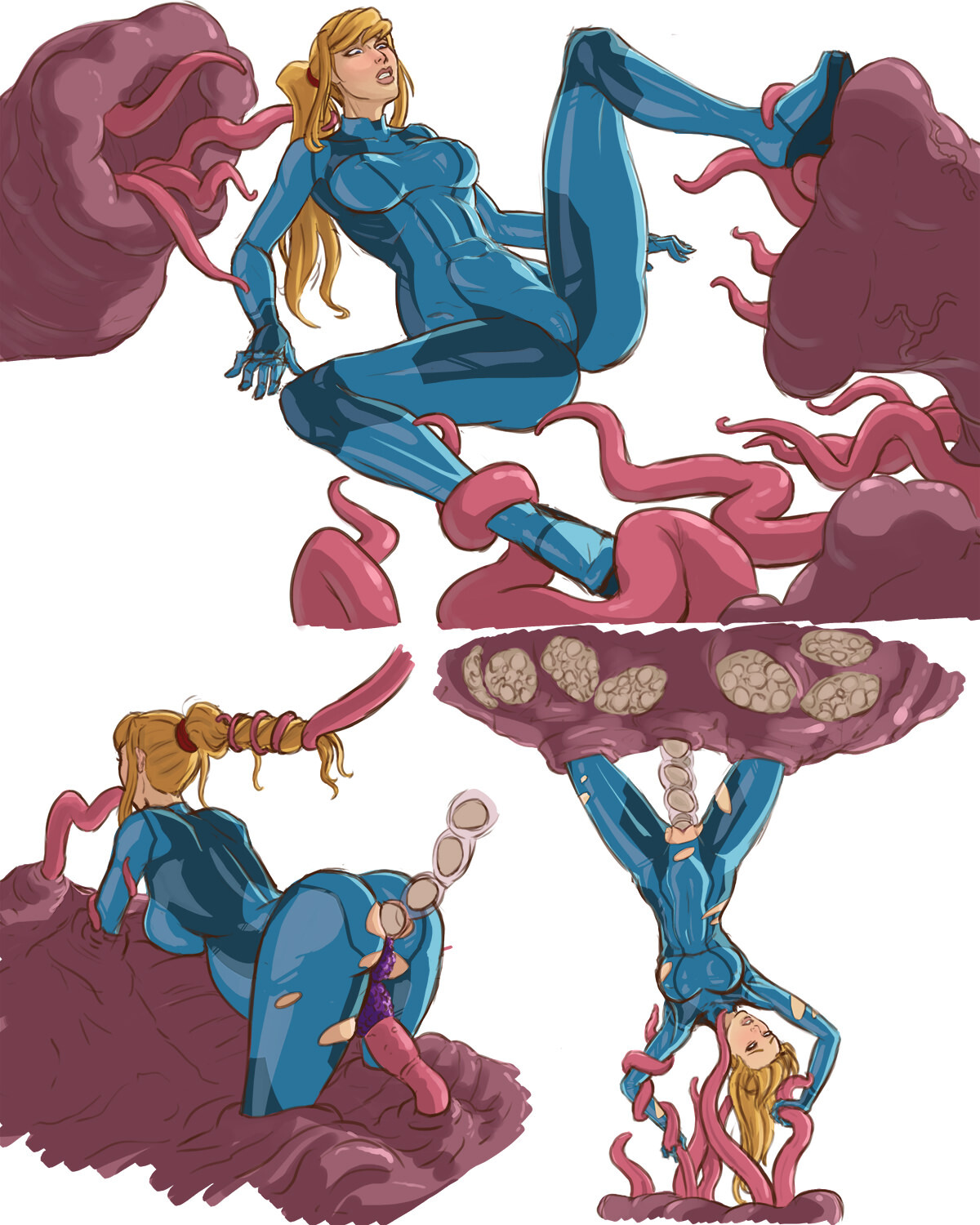 Samus's Tentacle Monster Adventure (Kataaoyoc) [Metroid] - 𝗥𝗲𝗰𝗼𝗿𝗱 𝗰𝗮𝗺 ...