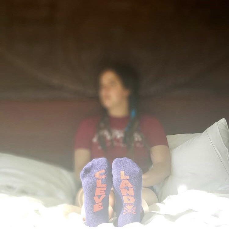 Sarah Logan in socks | Scrolller