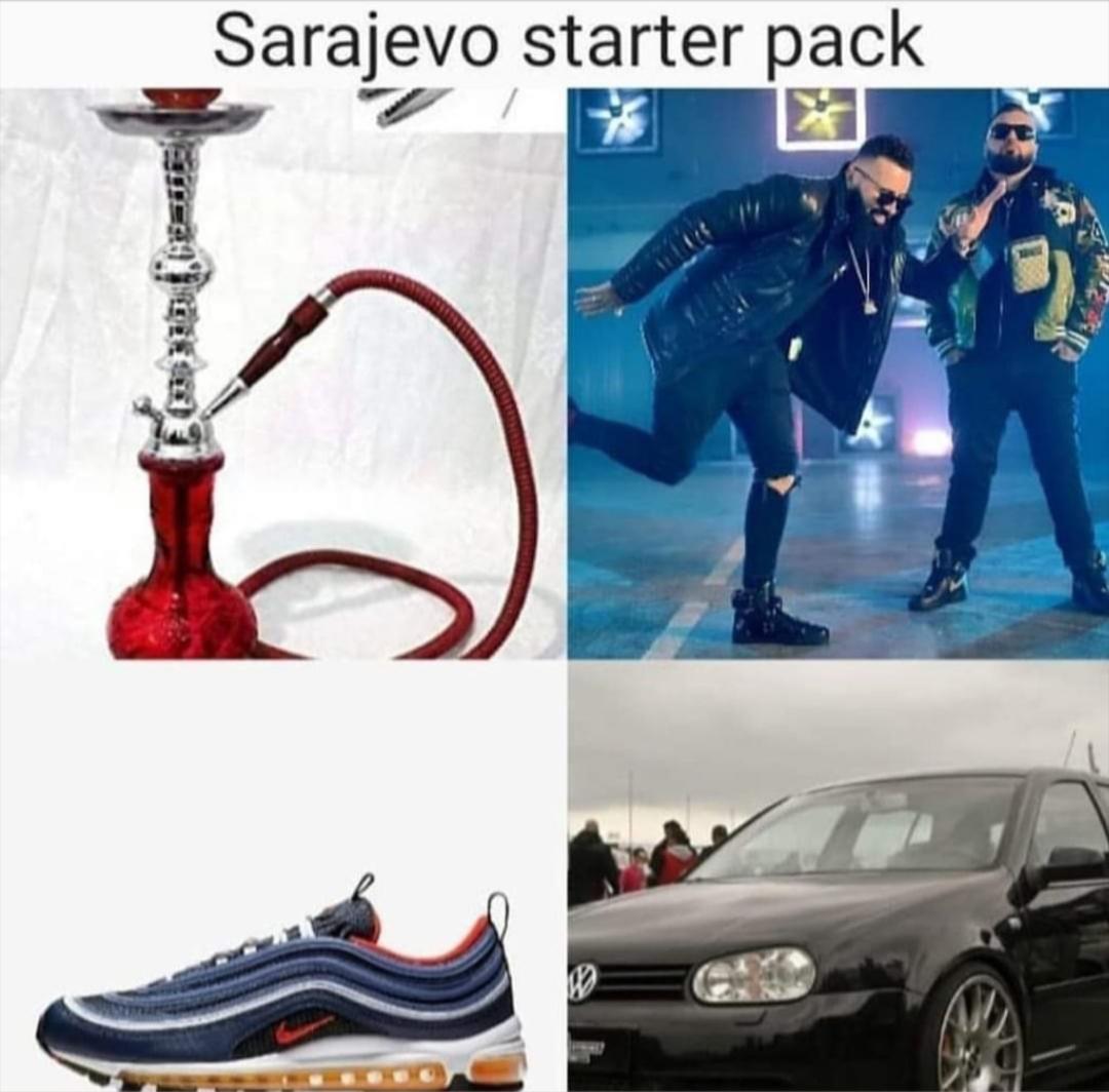 Sarajevo starter pack | Scrolller