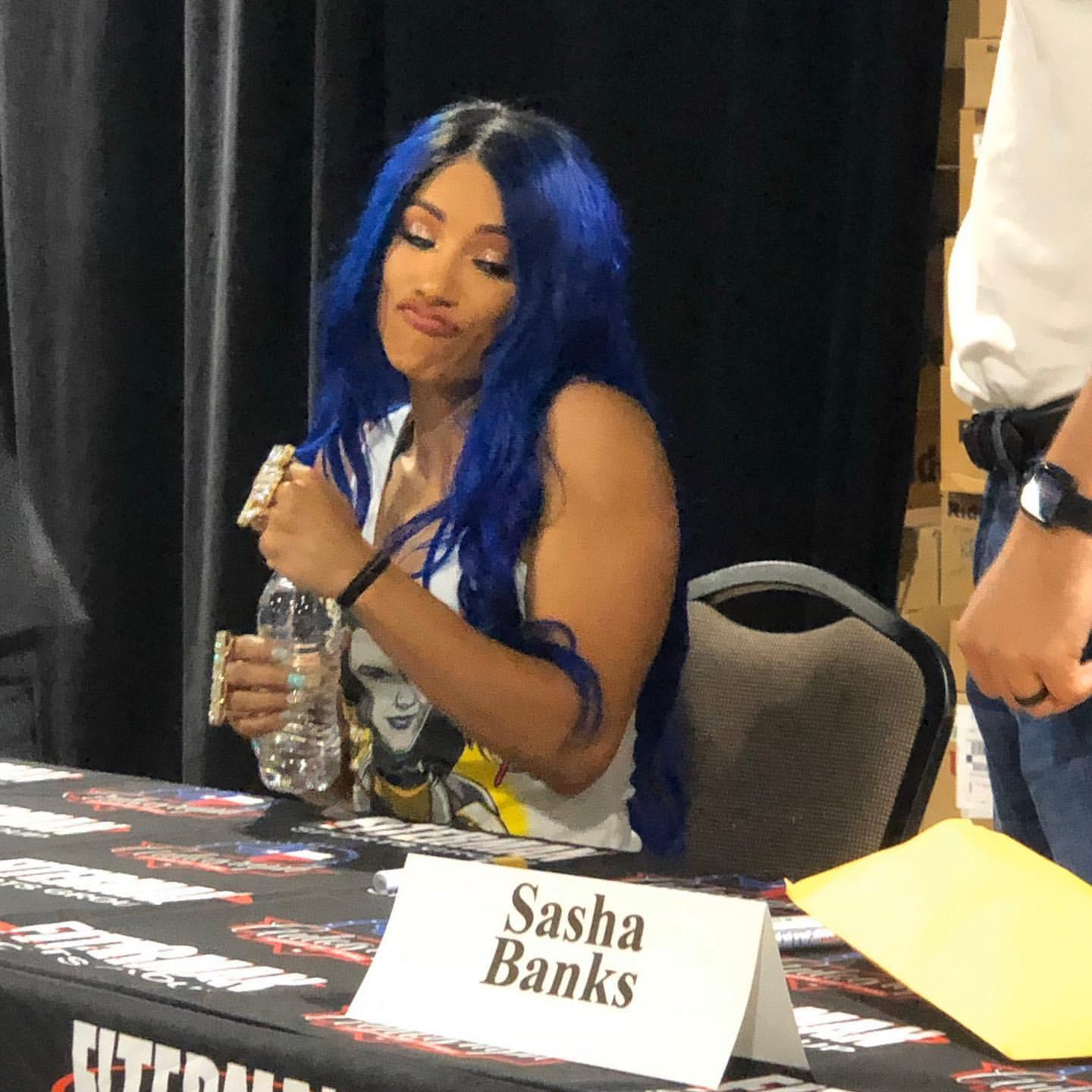 Sasha caught staring | Scrolller