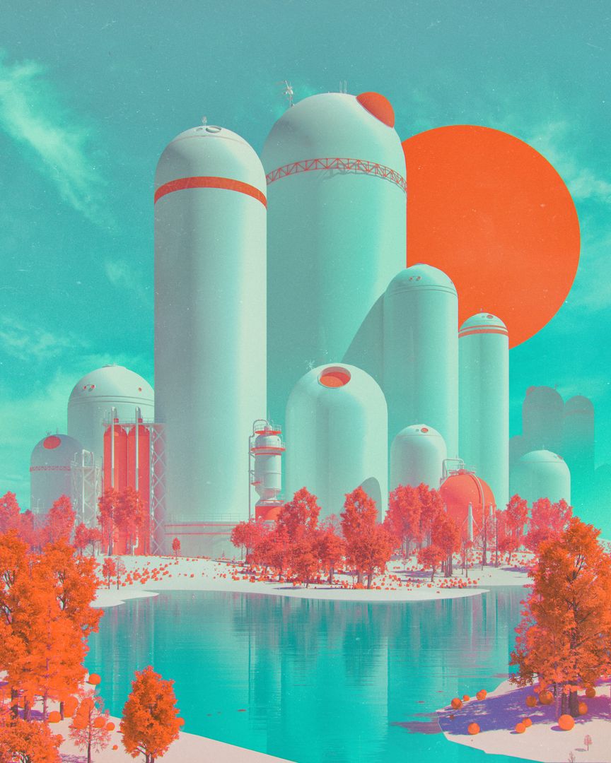 SATURATED FUTURE by Mike Winklemann (Beeple) | Scrolller