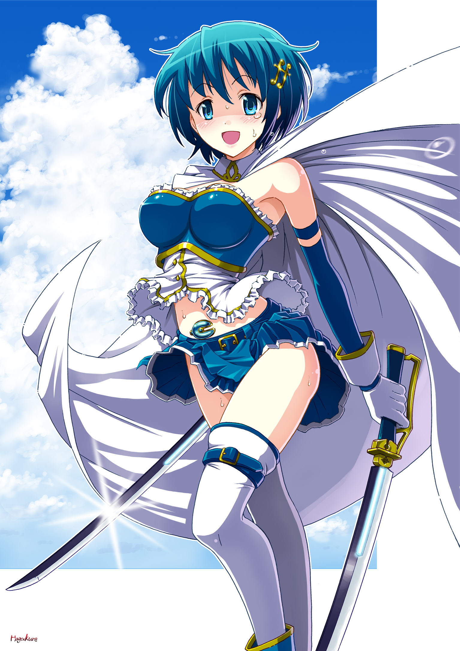 Sayaka #274: A bit top-heavy | Scrolller