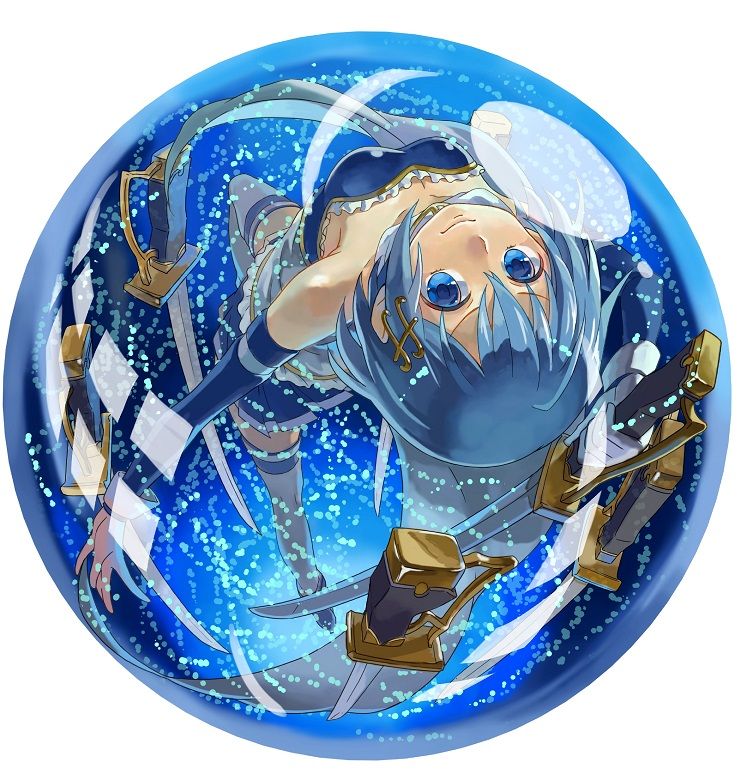 Sayaka in a bubble | Scrolller