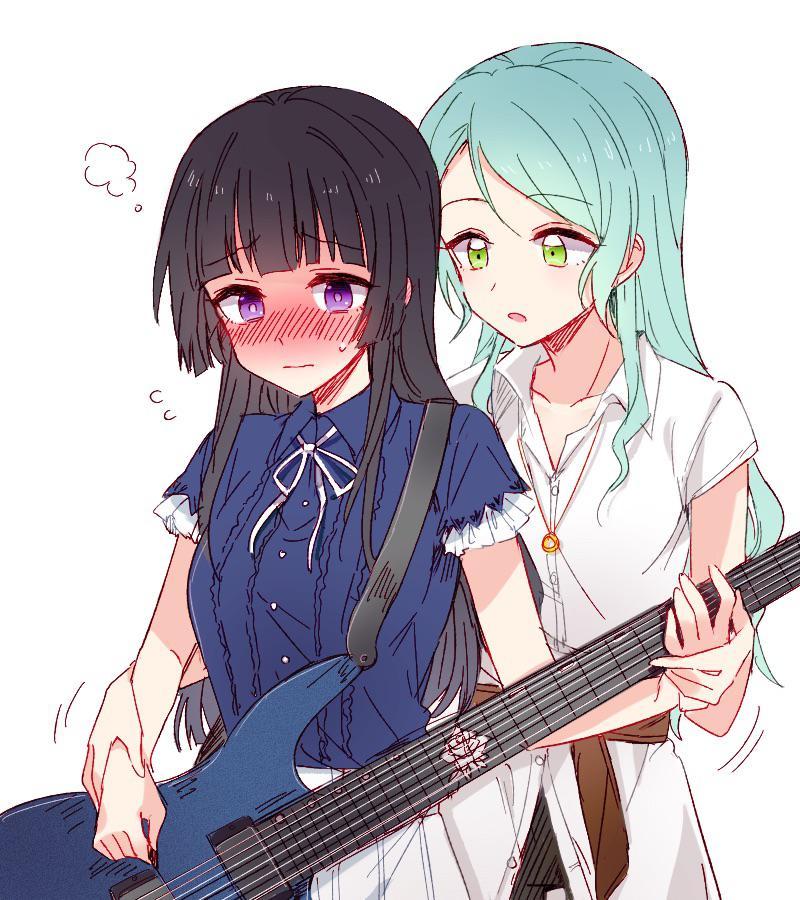 Sayo Teaching Rinko How To Play The 🎸🎸 | Scrolller