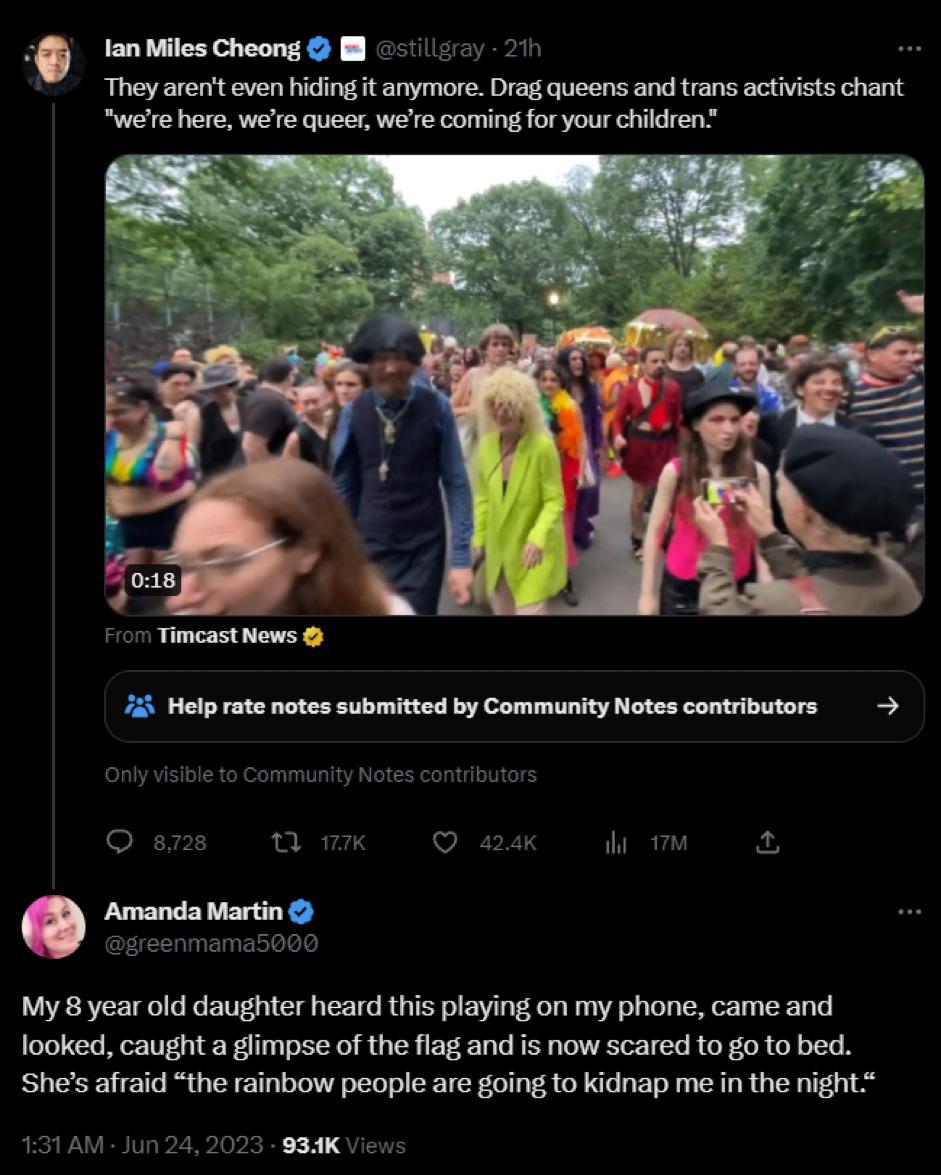 Scared of flags | Scrolller