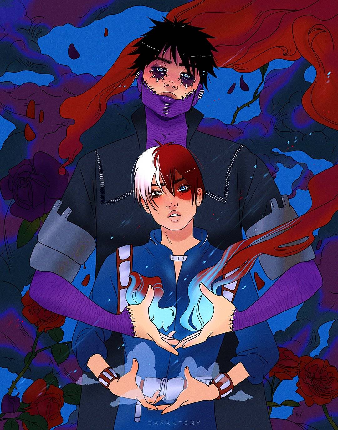 Scars we share. (ch 290 fanart by me @oakantony) | Scrolller