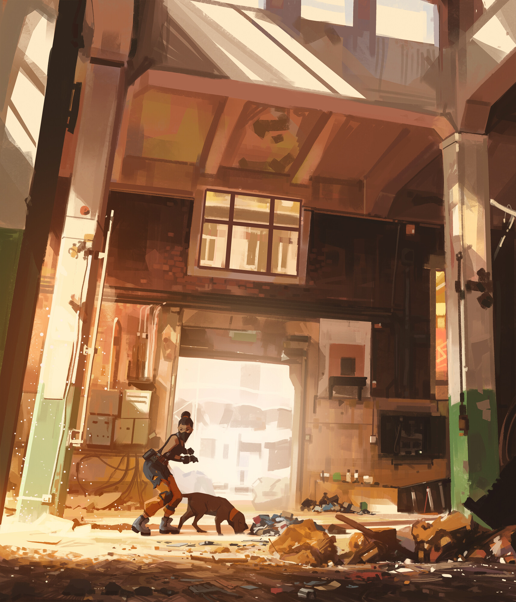 Scavenger by Atey Ghailan | Scrolller