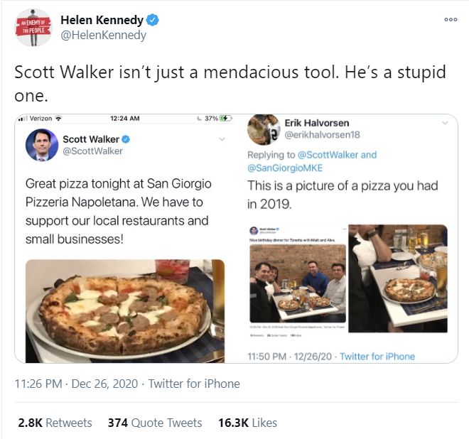 Scott Walker PizzaGate | Scrolller