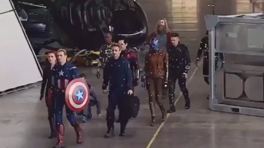 Discover more like Gifs: Sean Gunn doing on-set motion reference for Rocket Raccoon in Avengers ...